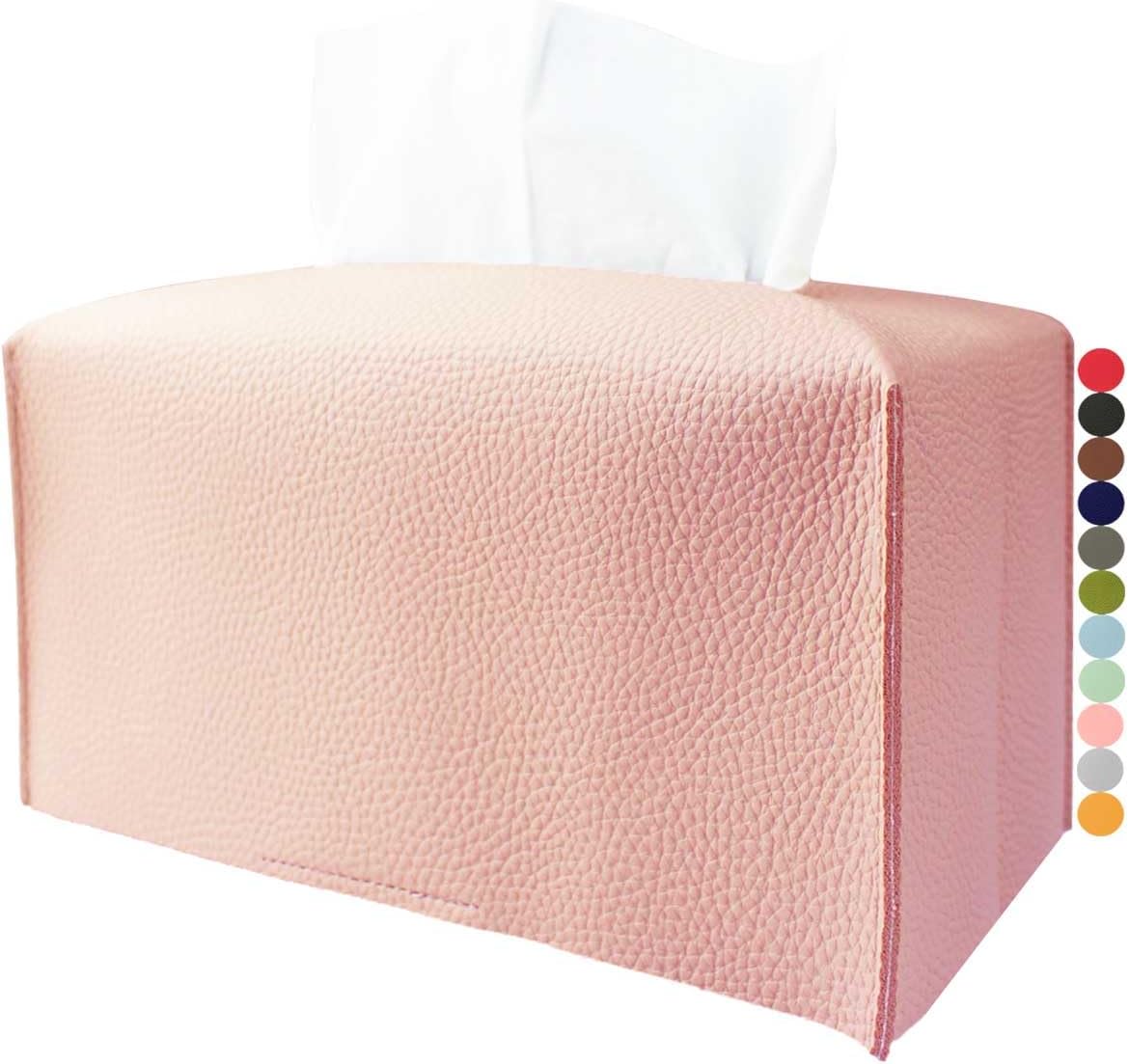 Amazon.com: Pink Tissue Box Cover Rectangular - Plus Size Large Tissue ...