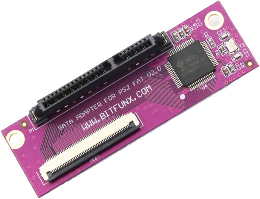 Amazon.com: PS2 Network Adapter SATA Upgrade Kit for Official Adaptor ...