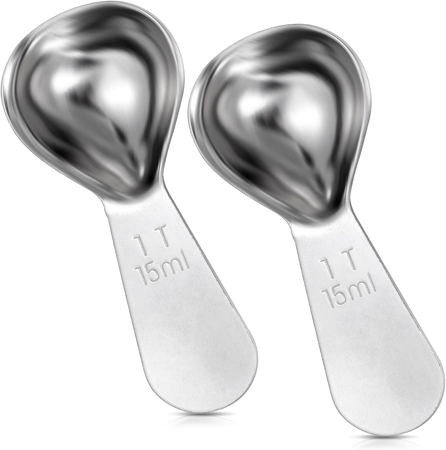 Amazon.com: BOHUIZ Coffee Scoop 1 Tablespoon Measuring Spoons, 2pcs ...