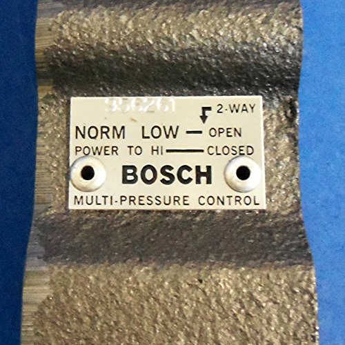BOSCH 2-WAY MULTI-PRESSURE CONTROL VALVE, NNB: Amazon.com: Industrial ...