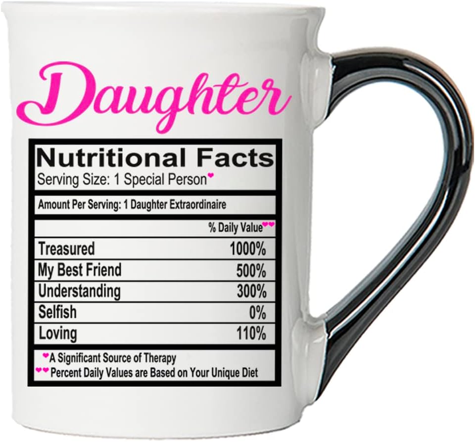 Amazon.com: Daughter Gifts, Daughter Mug, Ceramic 16oz. Daughter Coffee ...
