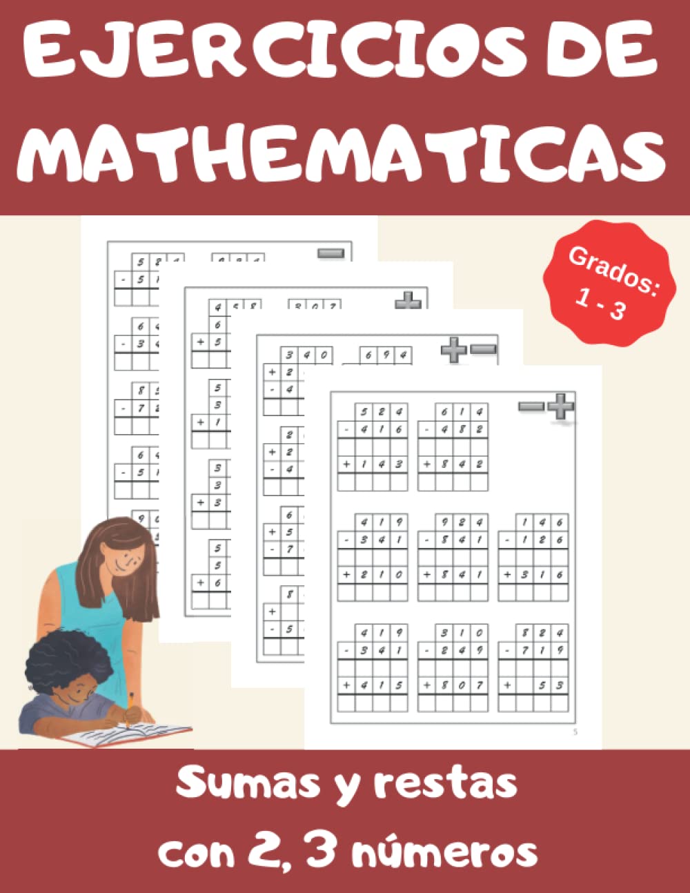 Ejercicios De Matematicas Sumas Y Restas Con 2 3 Numeros | Desertcart ...