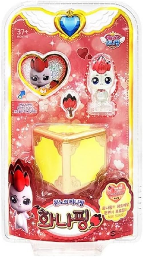 Amazon.com: JN PLUS Catch Teenieping Figure Season 1 Roarping 화나핑 ...