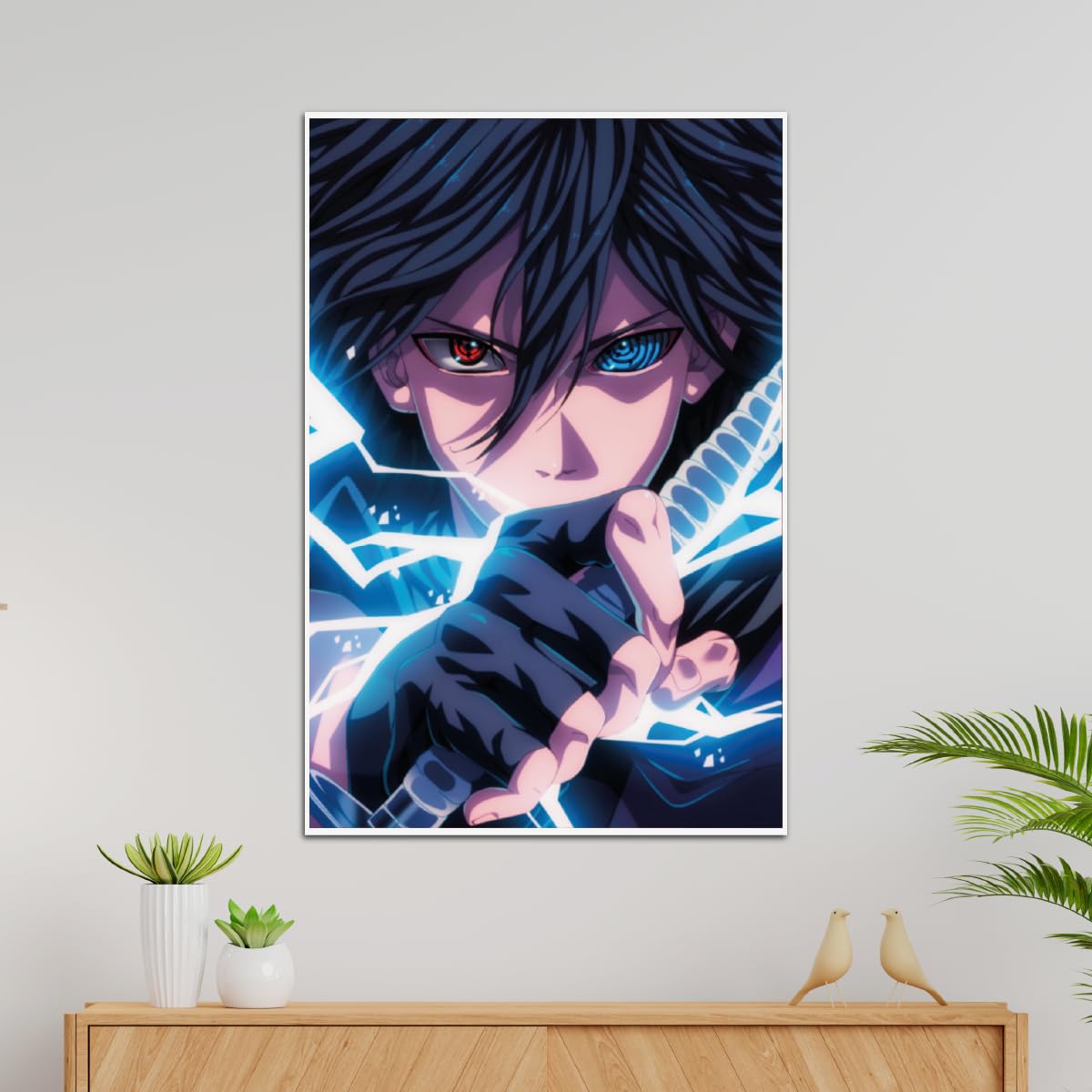 TenorArts Sasuke Uchiha Poster Naruto Anime Wall Poster with Thick 300 ...