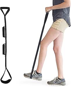 Kekoy 107cm Long Leg Lifter Strap Foot & Hand Grip, Mobility Lift ...