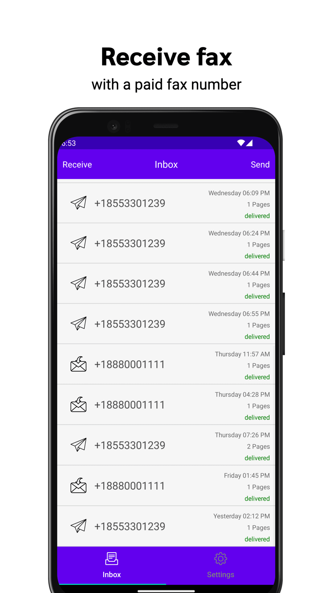 TalkHeap: Get a Fax Number to Send & Receive Fax - App on Amazon Appstore
