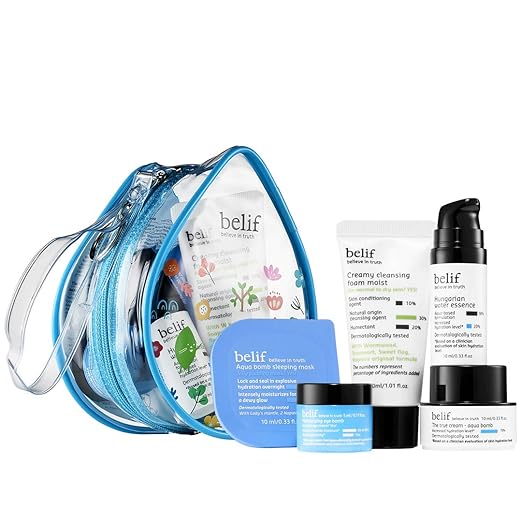 Amazon.com: belif Hydrators-On-The-Go Kit | Travel Kit | Moisturizer ...
