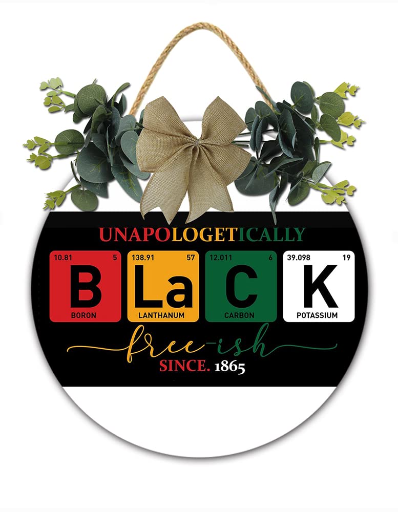 Amazon.com: TYmall Juneteenth Sign Decor Unapologetically June 19th ...