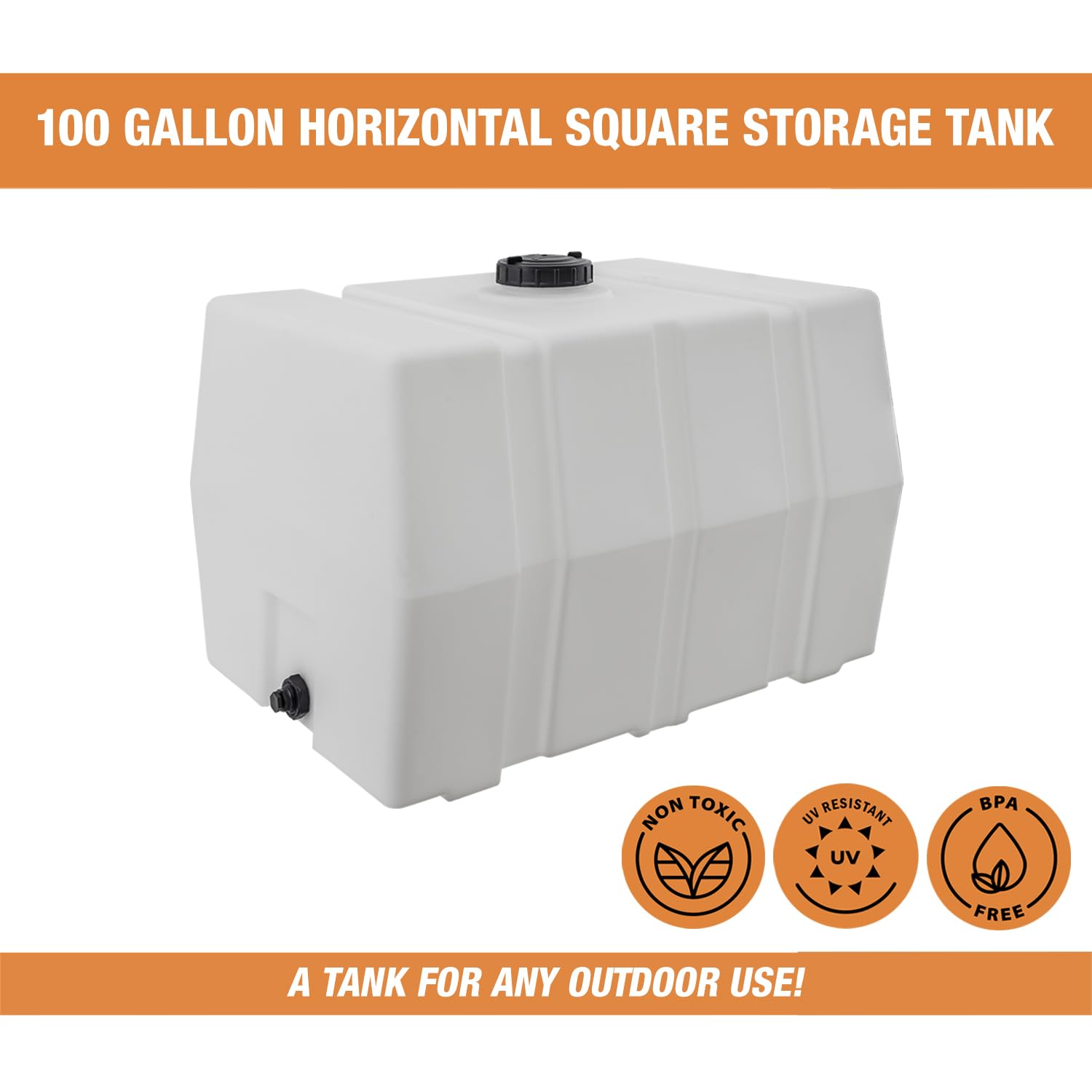 100 Gallon Square Water Tanks Square Modular 100m3 Stainless Steel