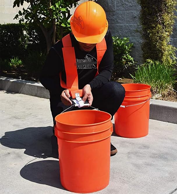 Snapklik.com : Bucket Buddy Harness Bucket Carrying System