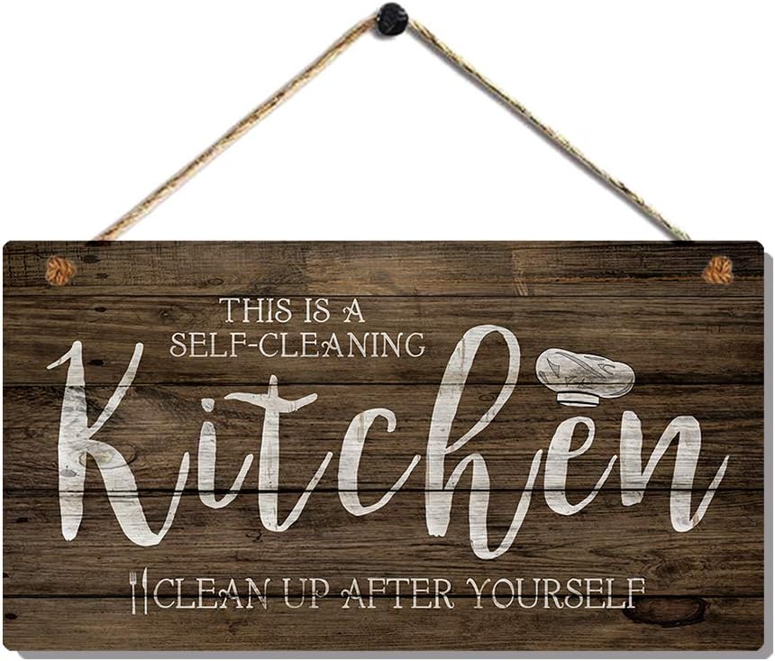 Amazon.com: The Kitchen Rules If You Empty It Fill It, If You Dirty It ...