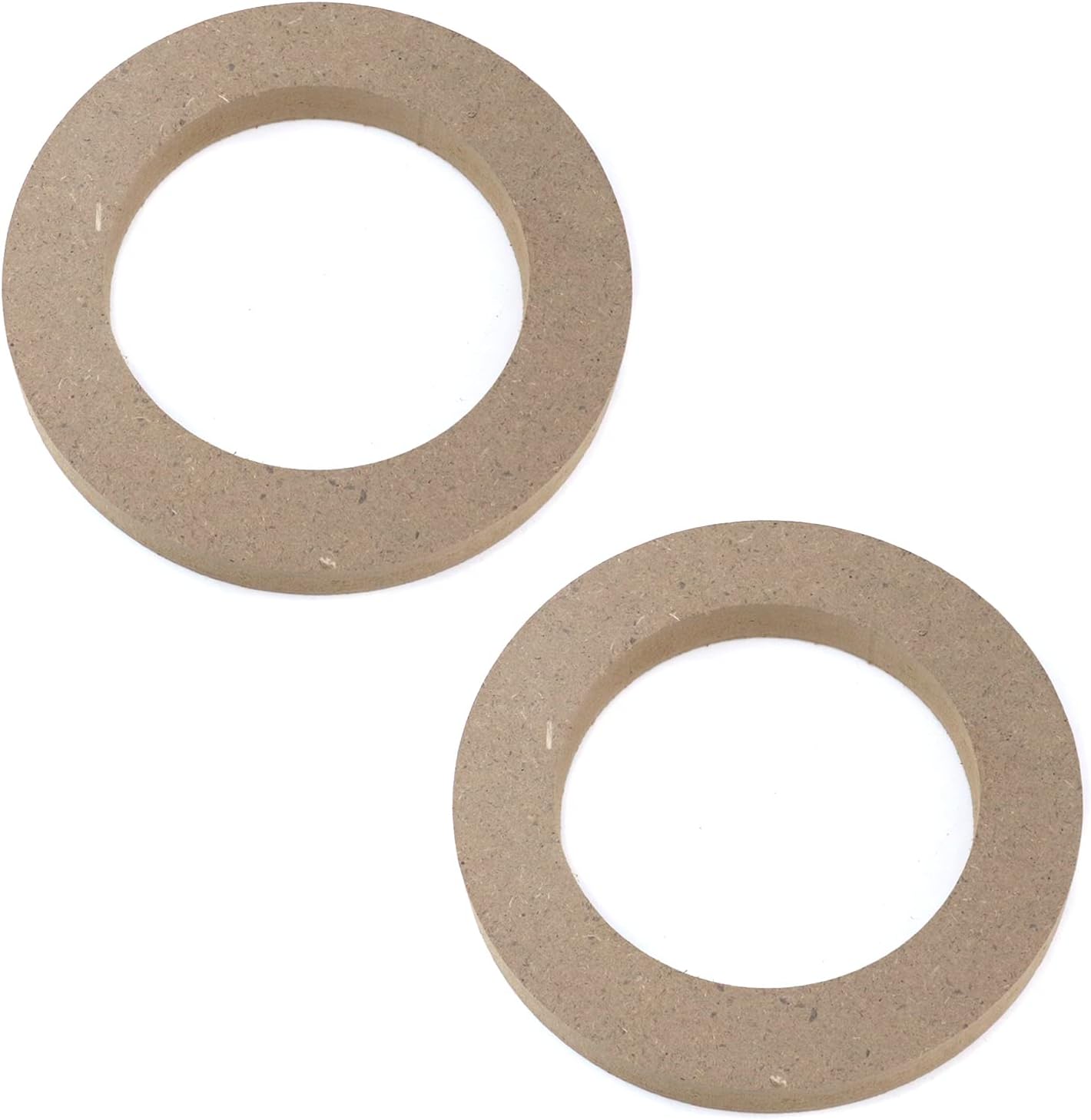Amazon.com: Dnyta 2 Pcs Wooden Speaker Spacer Rings Car Subwoofer ...
