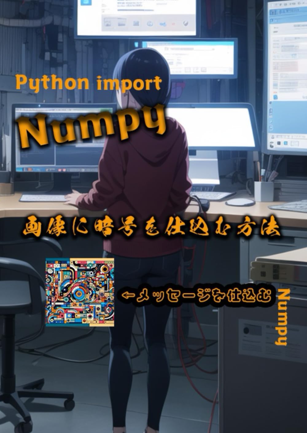 python numpyを使って画像に暗号を仕込む方法 (Japanese Edition): 高城ひろゆき: 9798884907560 ...