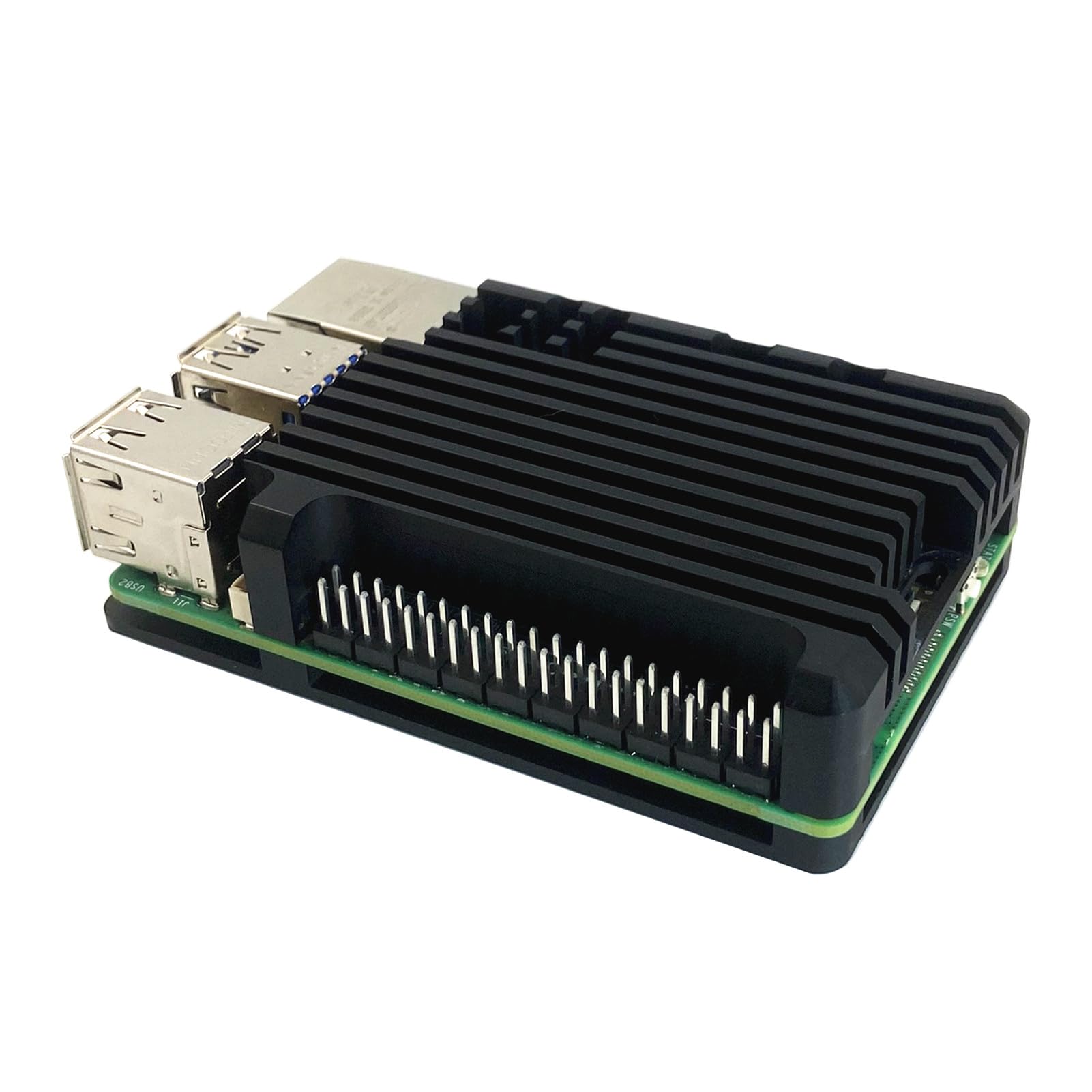 Snapklik.com : Raspberry Pi 5 Aluminum Alloy Armor Case,Pi 5 Heatsink ...