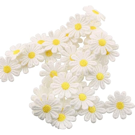 Amazon.com: Total 12 Yards Daisy Ribbons Sunflower Decorating Lace 6 ...