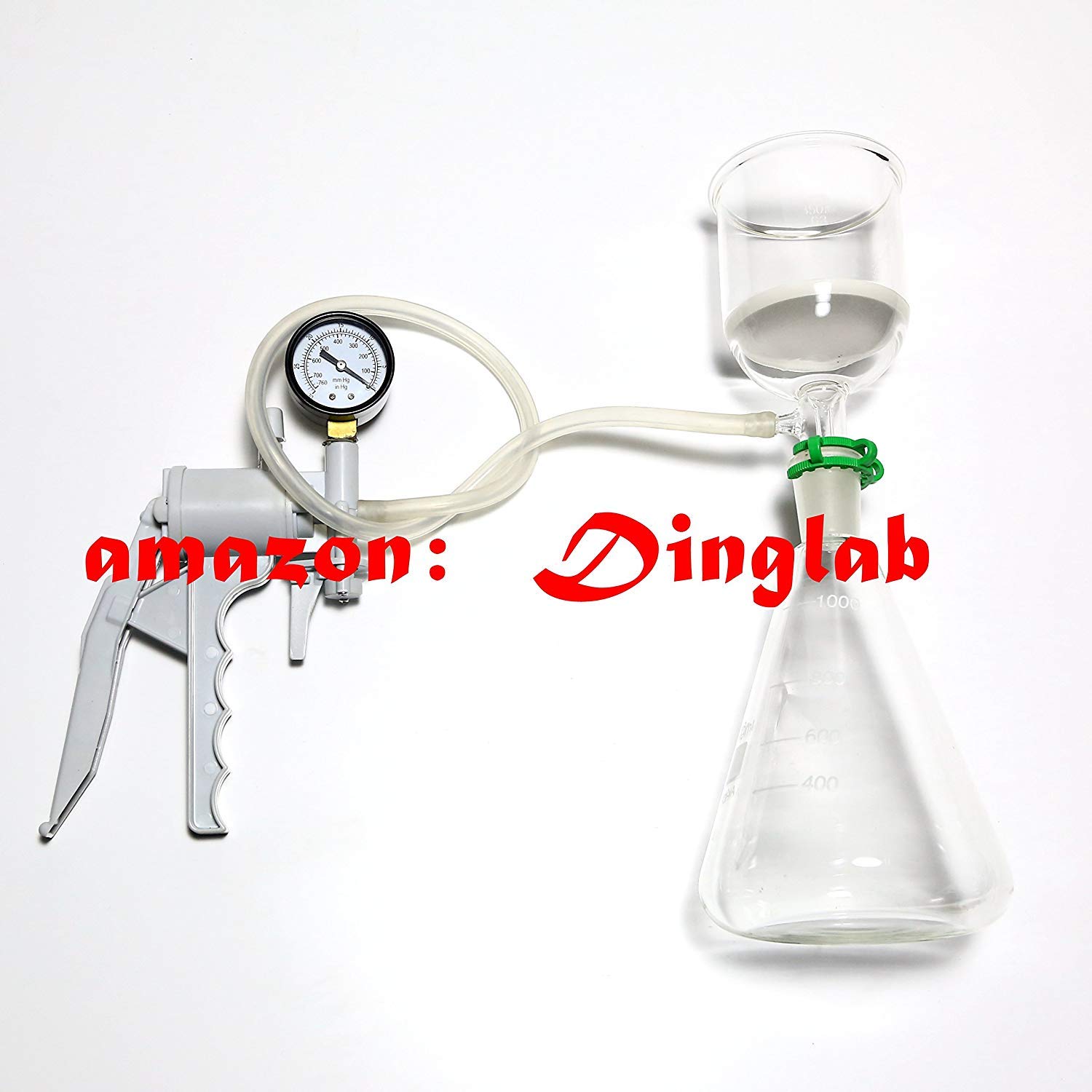 Buy Dinglab,1000ml Suction Filtration Unit,350ml Buchner Funnel,1 Litre ...
