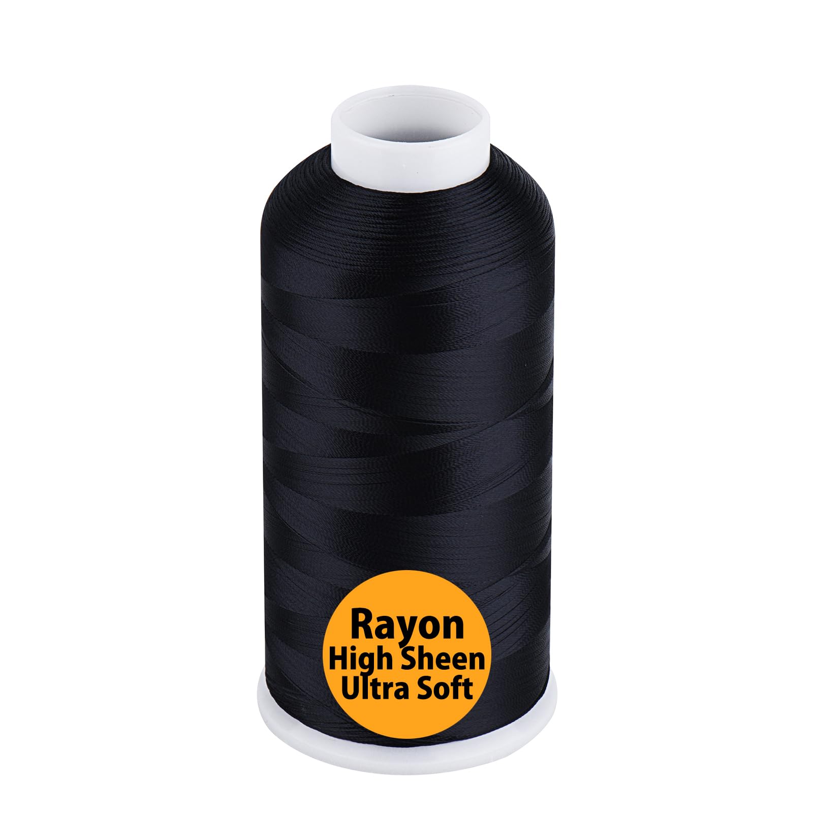 Amazon.com: Simthread Rayon Embroidery Thread 5500 Yards, 40wt 100% ...