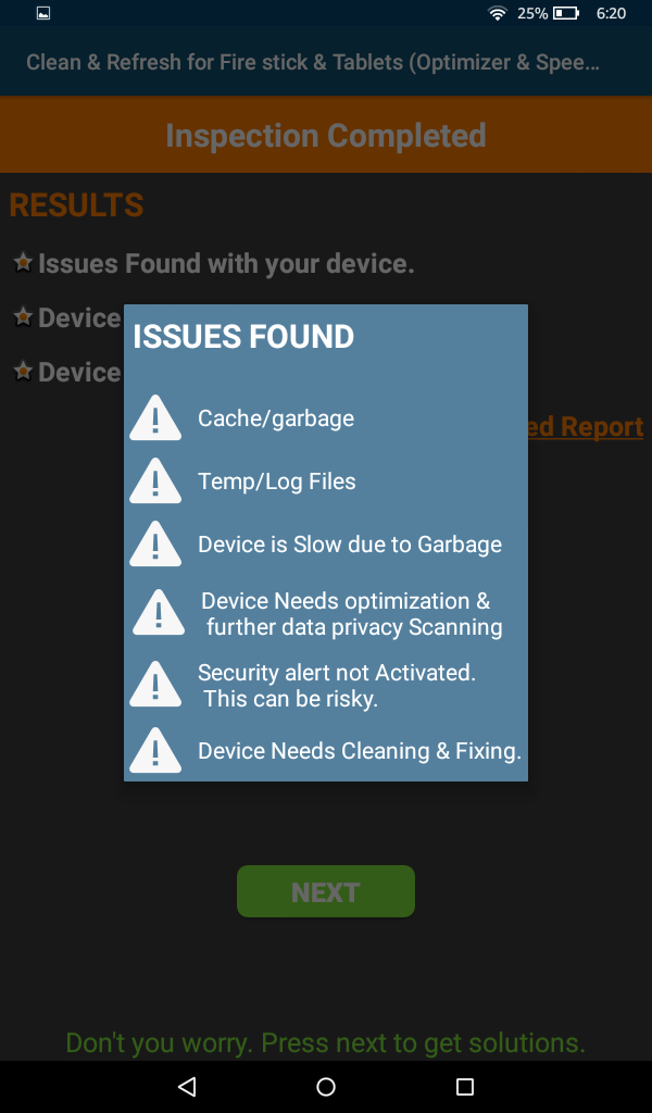 Clean & Refresh for Fire stick & Tablets (Optimizer & Speed Booster ...