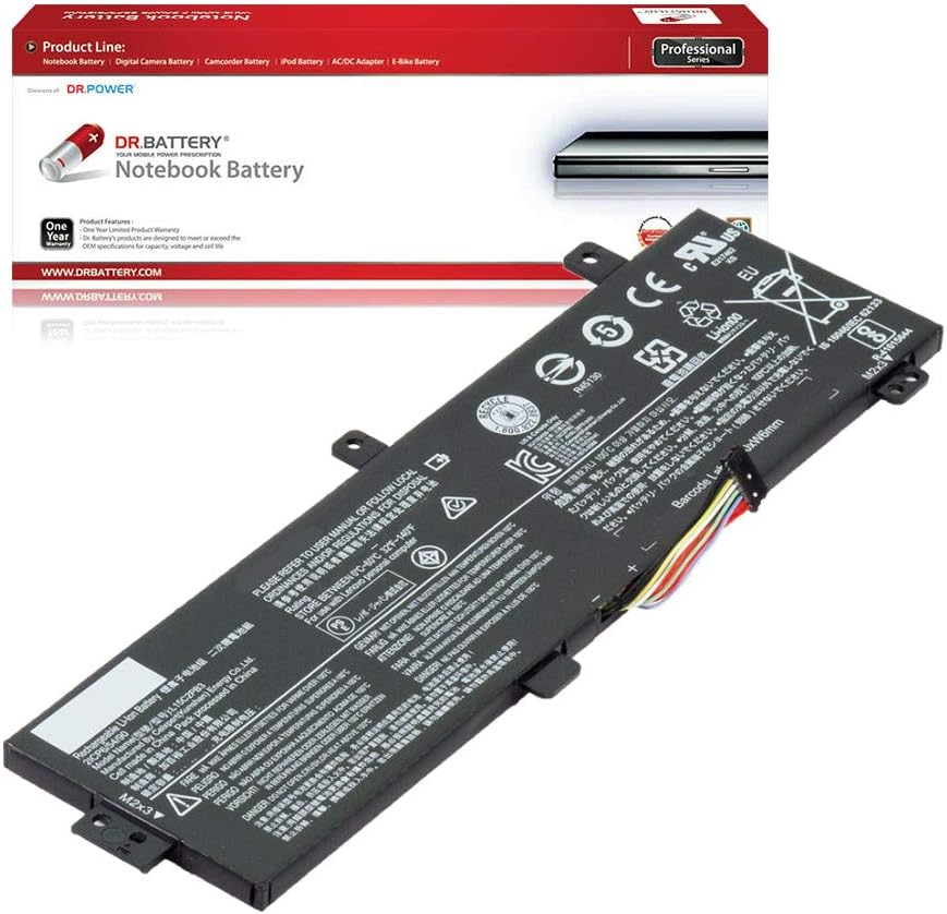 DR. BATTERY L15L2PB4 L15M2PB2 L15M2PB3 Battery Compatible with Lenovo ...