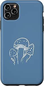 Amazon.com: iPhone 11 Pro Max Mushroom Botanical Cottagecore Aesthetic Mycology Mushroom Case ...