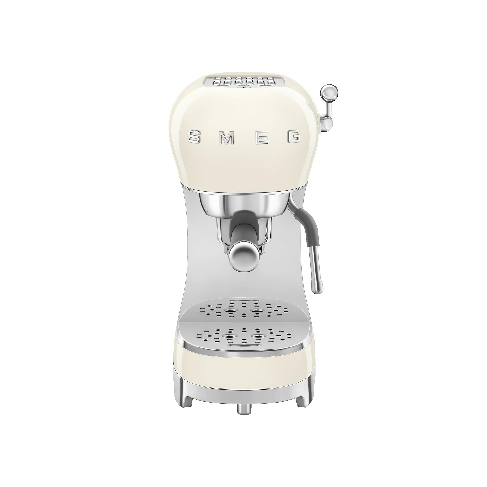 Amazon.com: Smeg Manual Espresso Machine with Steam Wand, 15 Bars of ...