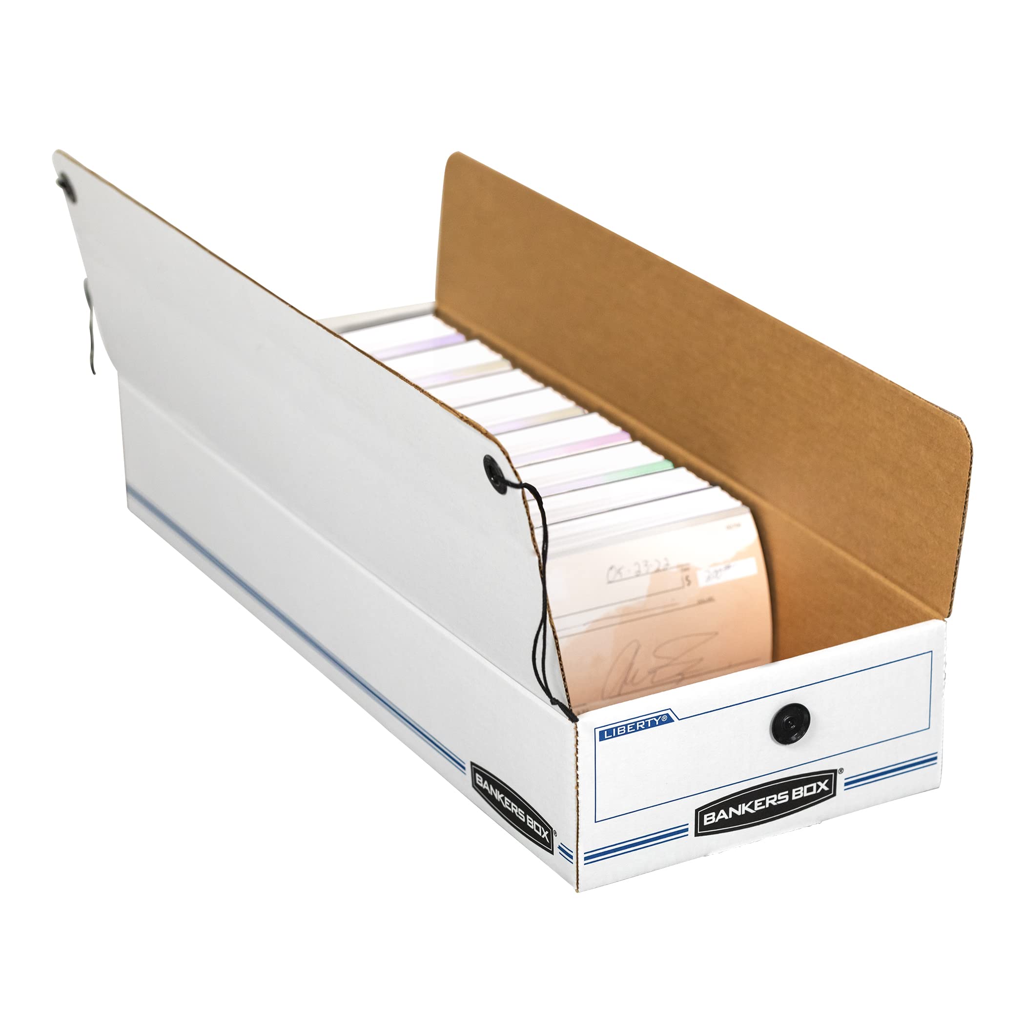 Bankers Box LIBERTY Check and Form Boxes, Standard Set-Up, String and ...