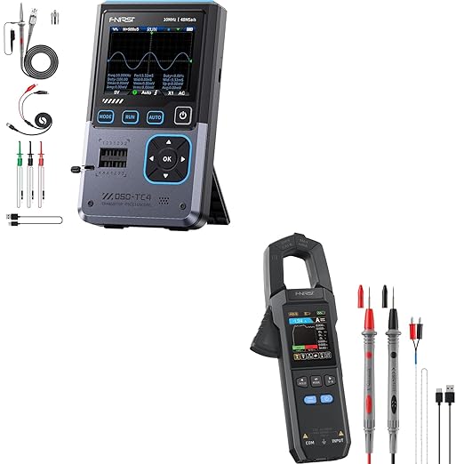 Transistor Oscilloscope and 9999 Counts Clamp Meter: Amazon.com ...