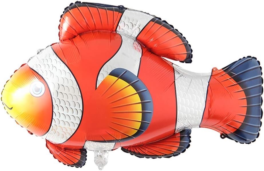 Amazon.com: Large Fish Balloons, Foil Shark Lobster Octopus Balloon Sea ...