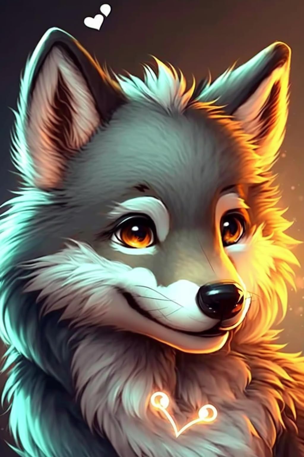 Cute Baby Anime Wolves