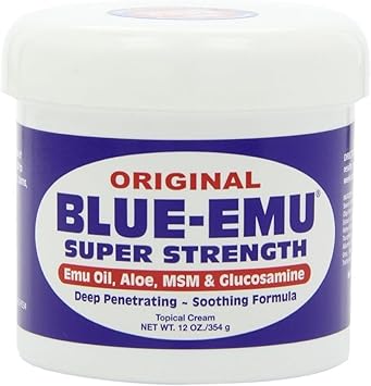 Blue Emu Super Strength Oil, 4 Ounce by Blue Emu 118 g (Pack of 1) 12.0 ...
