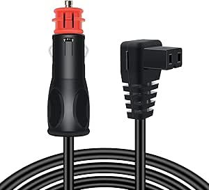 WFPOWER DC Power Cord Power Cable for 12/24 Volt Car Refrigerator, 9.8 ...