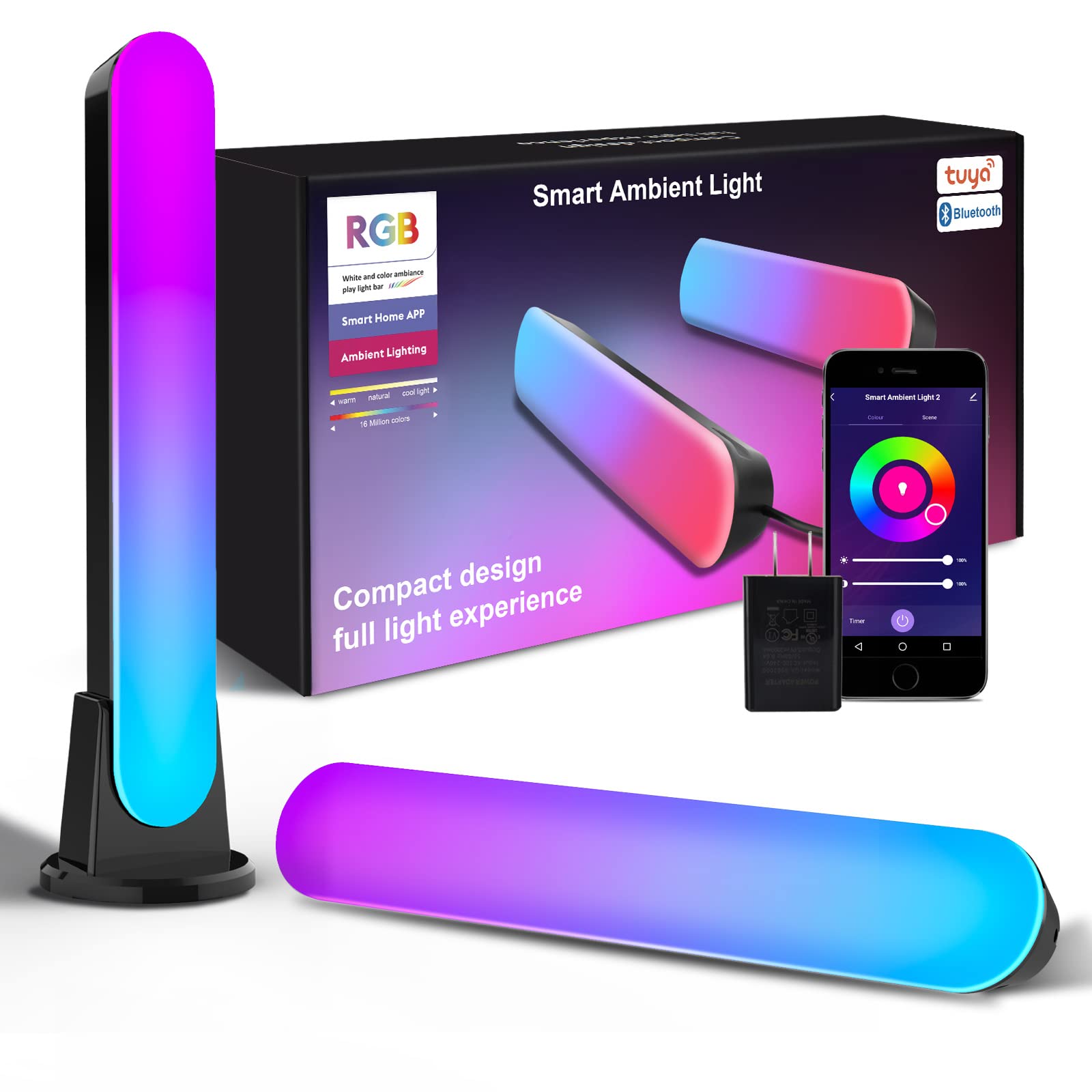 Broics Smart Light Bar Rgb Light Bar With Music Modes | Desertcart ...