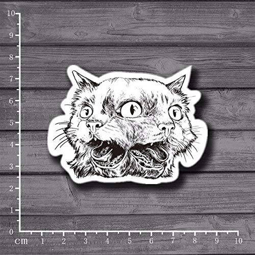 Gadgets Wrap Double Cat Tattoo Stickers for Children MacBook On Laptop ...