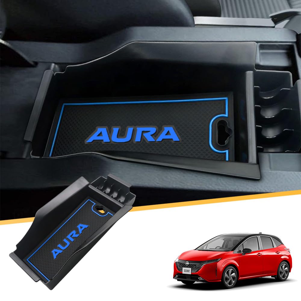 Amazon.co.jp: XIKER 日産 オーラ E13系 専用 ABS素材 コンソールトレイ 小物入れ センターコンソールボックストレイ 収納ボックス 取り付け簡単 カスタム パーツ ...