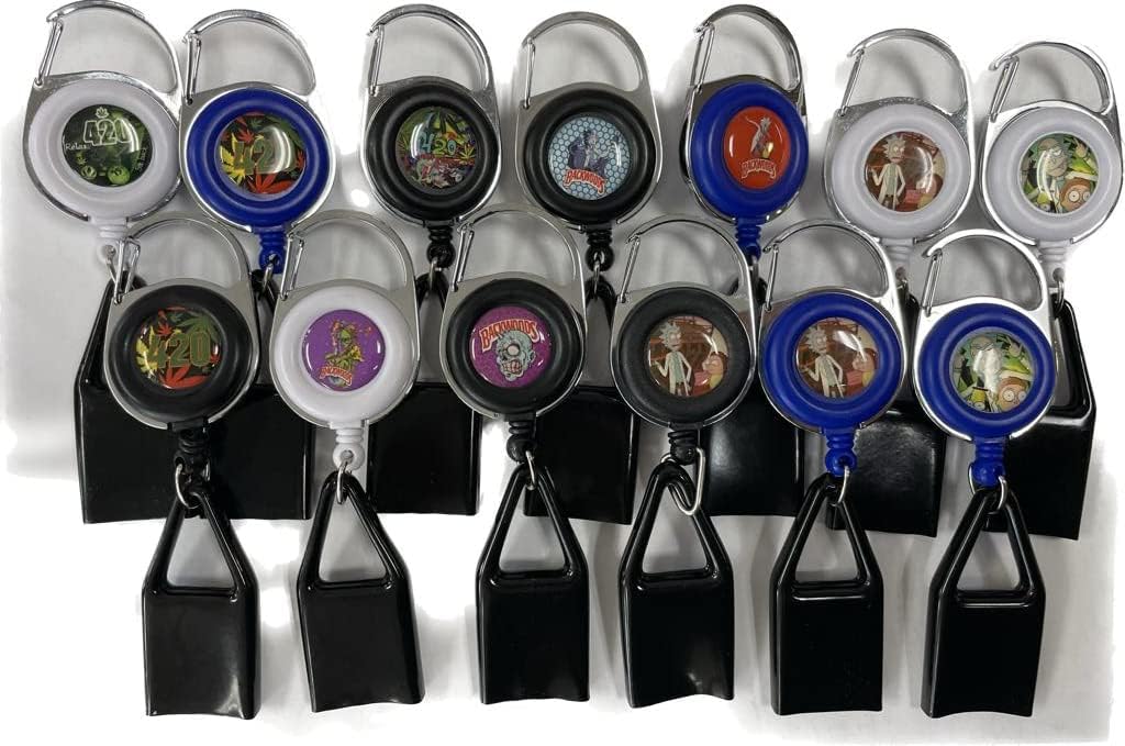 Amazon.com: Lighter Leash The Leaf Retractable Lighter Holder 5 Count ...