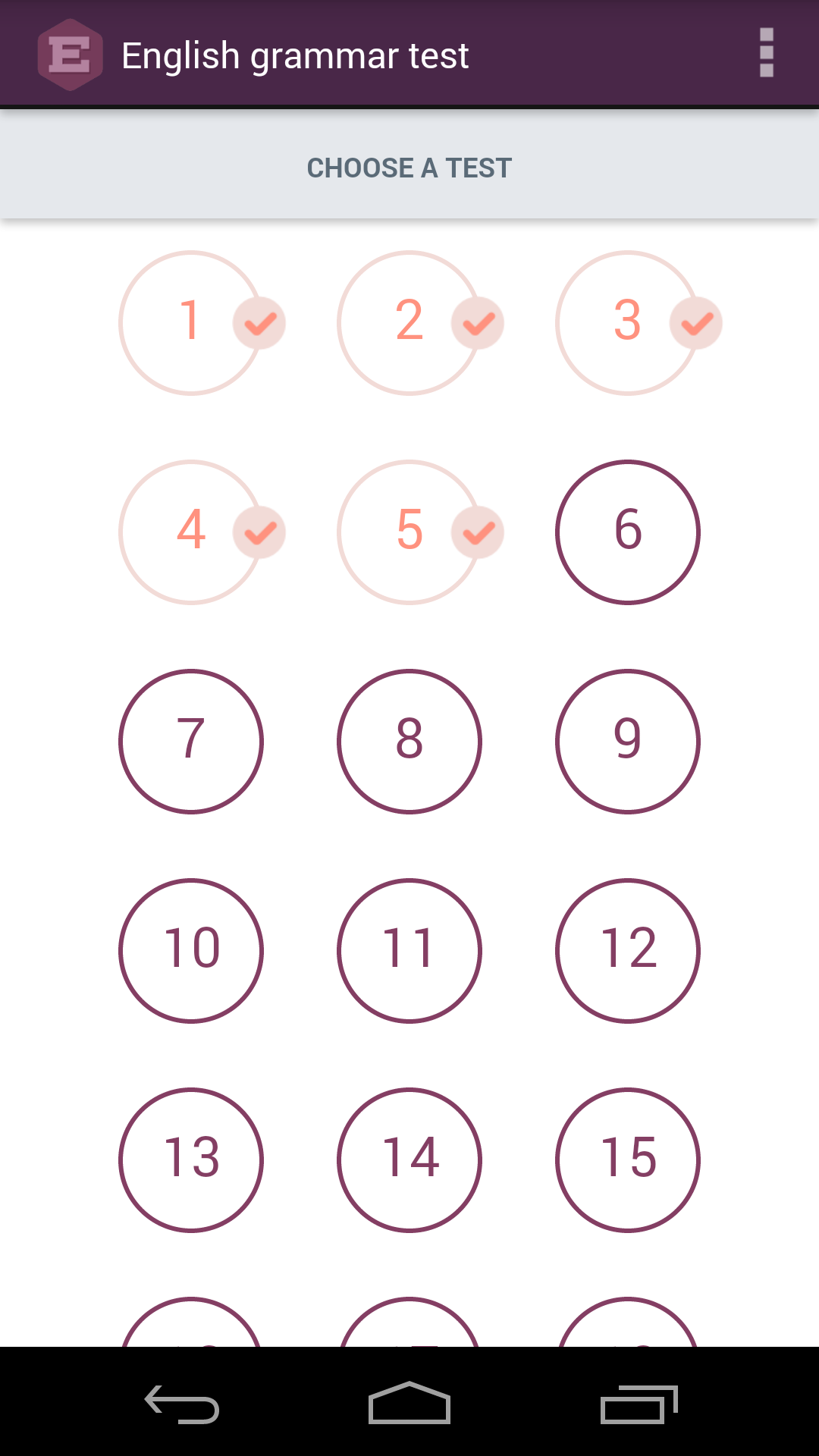 English Grammar Test - App on the Amazon Appstore