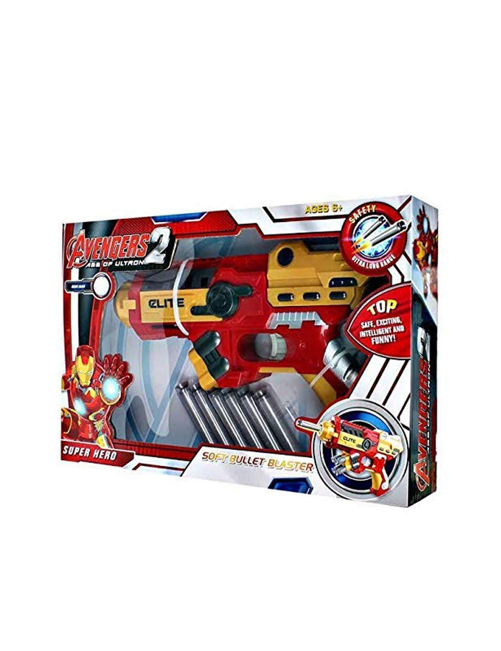 Namaskarironman Gun Toy Captain America Avenger Infinity War Soft ...