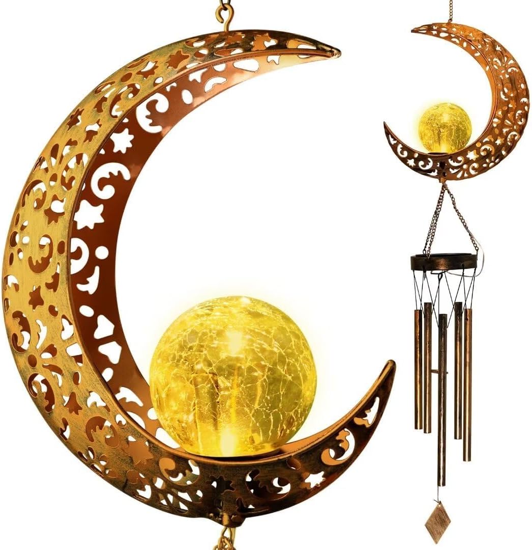 Amazon.com : Cardinal Wind Chimes Solar Windchimes Outdoor, Cardinal ...