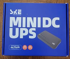 Amazon.com: Mini UPS DC 20000mAh Battery Backup & Surge Protector ...