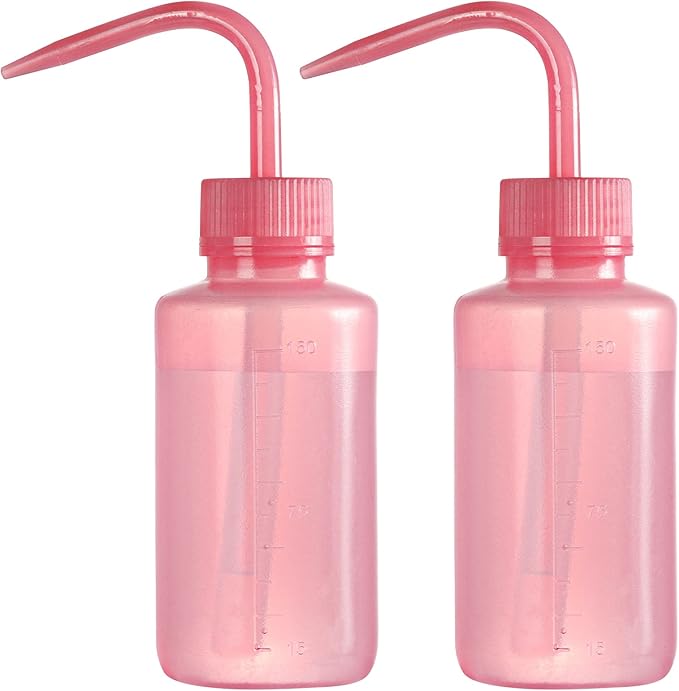 Amazon.com: Oubest 2pcs Small Squeeze Bottles 150ml 5oz Wash Bottle ...