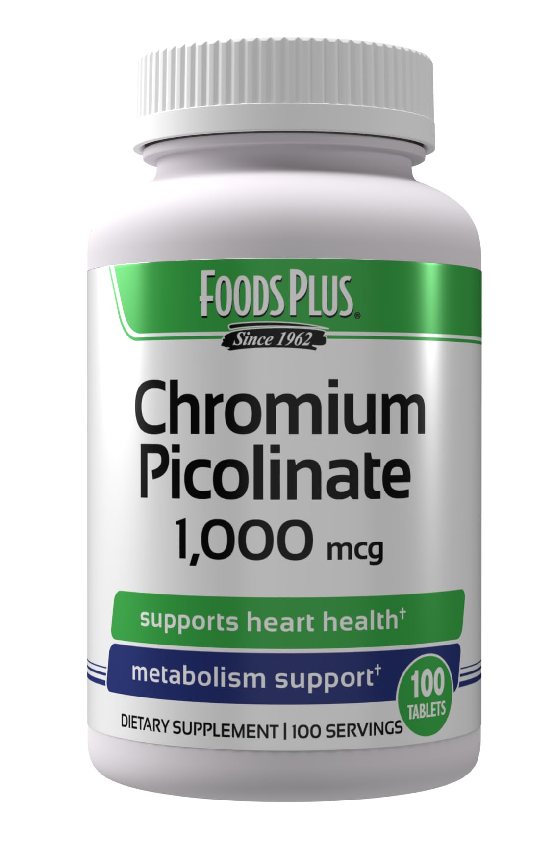 Amazon.com: FoodsPlus Chromium Picolinate 1,000 mcg : Health & Household