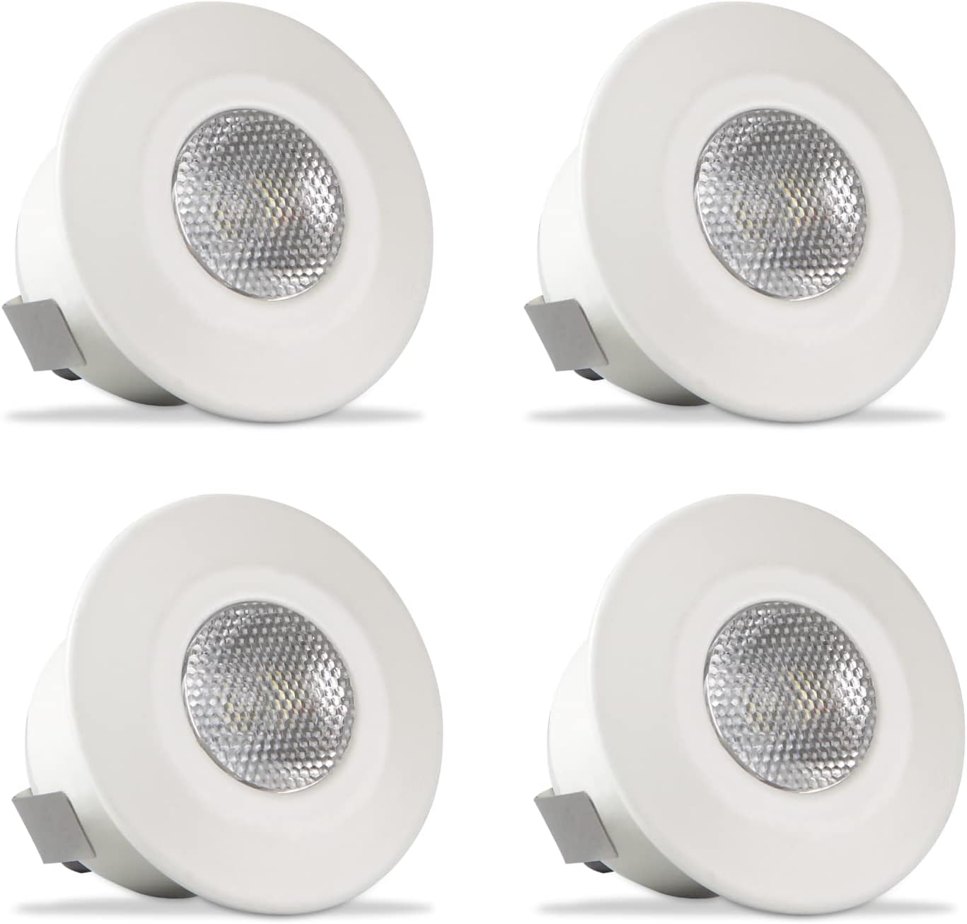 Surya 2W LED Prime SPOT Light, Ceiling SPOT Light (Warm White) (Pack of ...