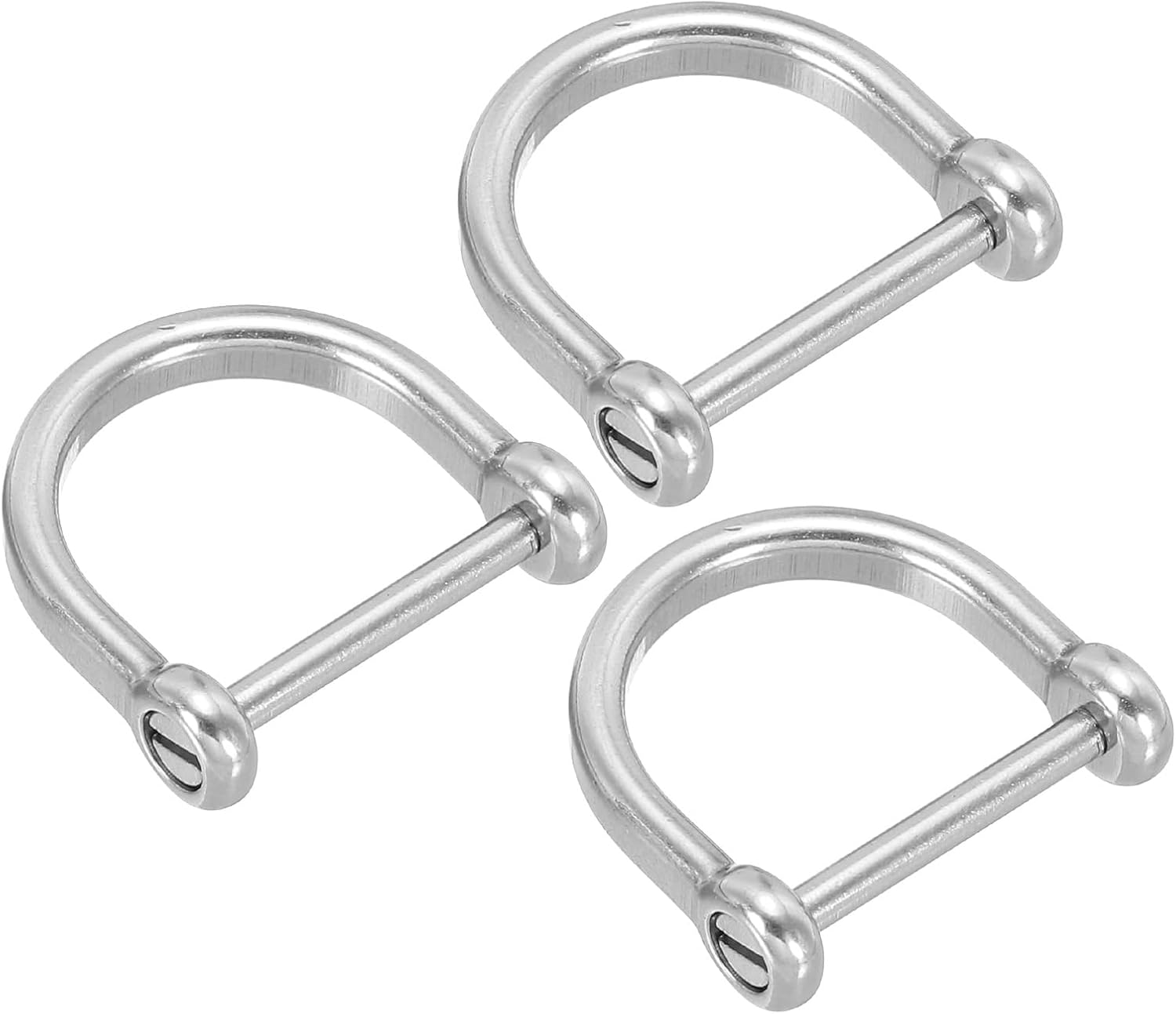 Amazon.com: PATIKIL D-Ring Shackles, 3Pcs 11/16 Inch Inside Width Solid ...