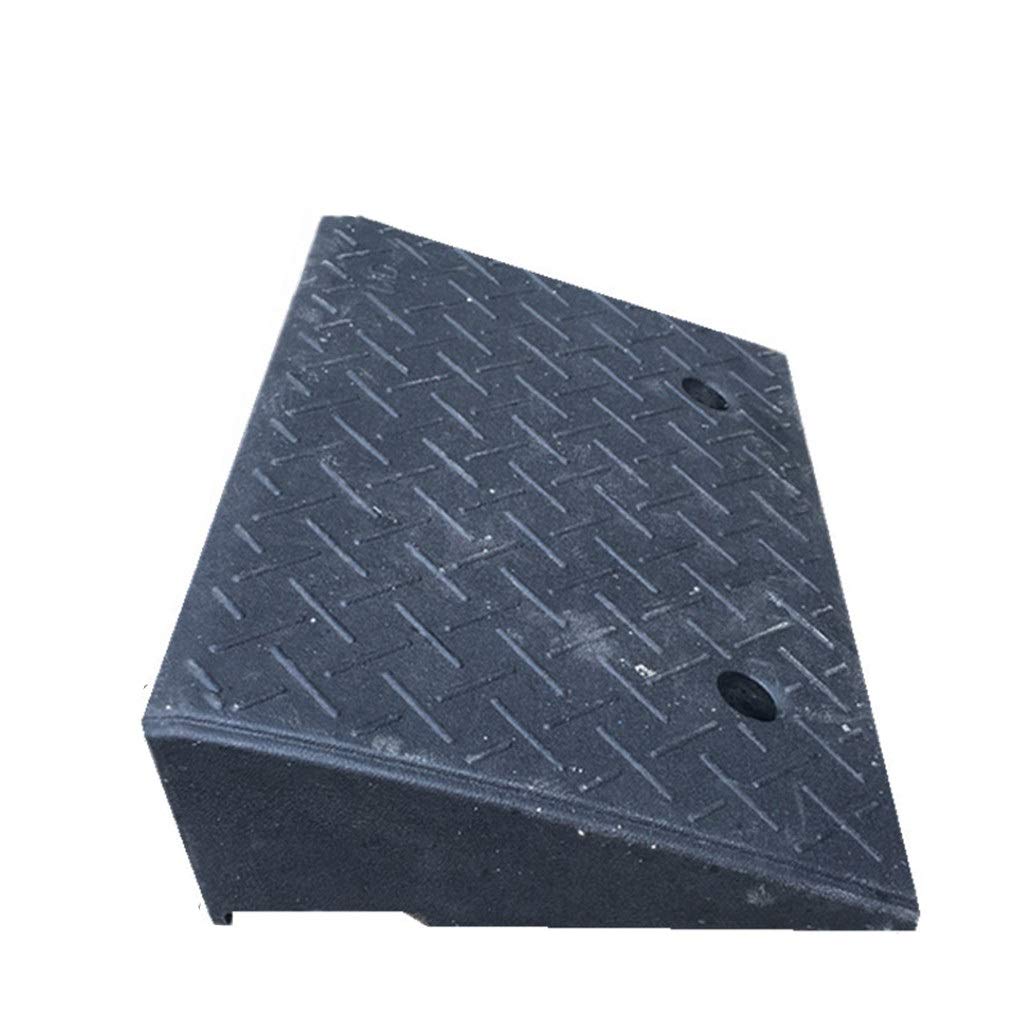 Easy to use Rubber Triangle Ramps, 14 cm Height Slow Down Slope Pad ...