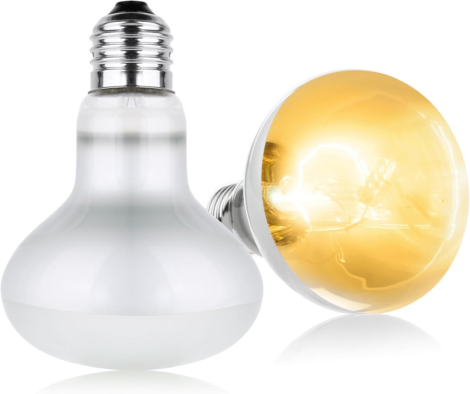 Adiwo Basking Spot Lamp, 2 Pack 100W Reptile Heat Bulb, Tortoise Heat ...