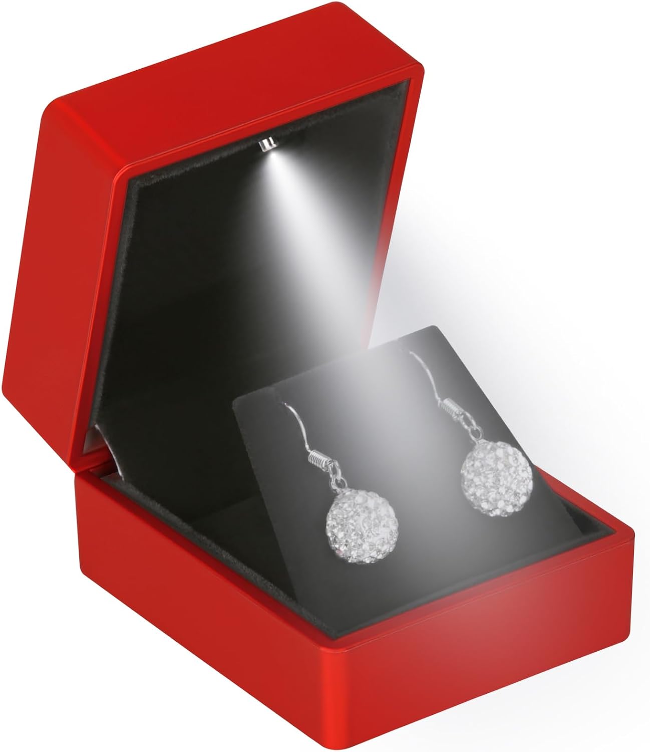 Amazon.com: LED Stud Earring Jewelry Gift Box for Proposal, Wedding ...