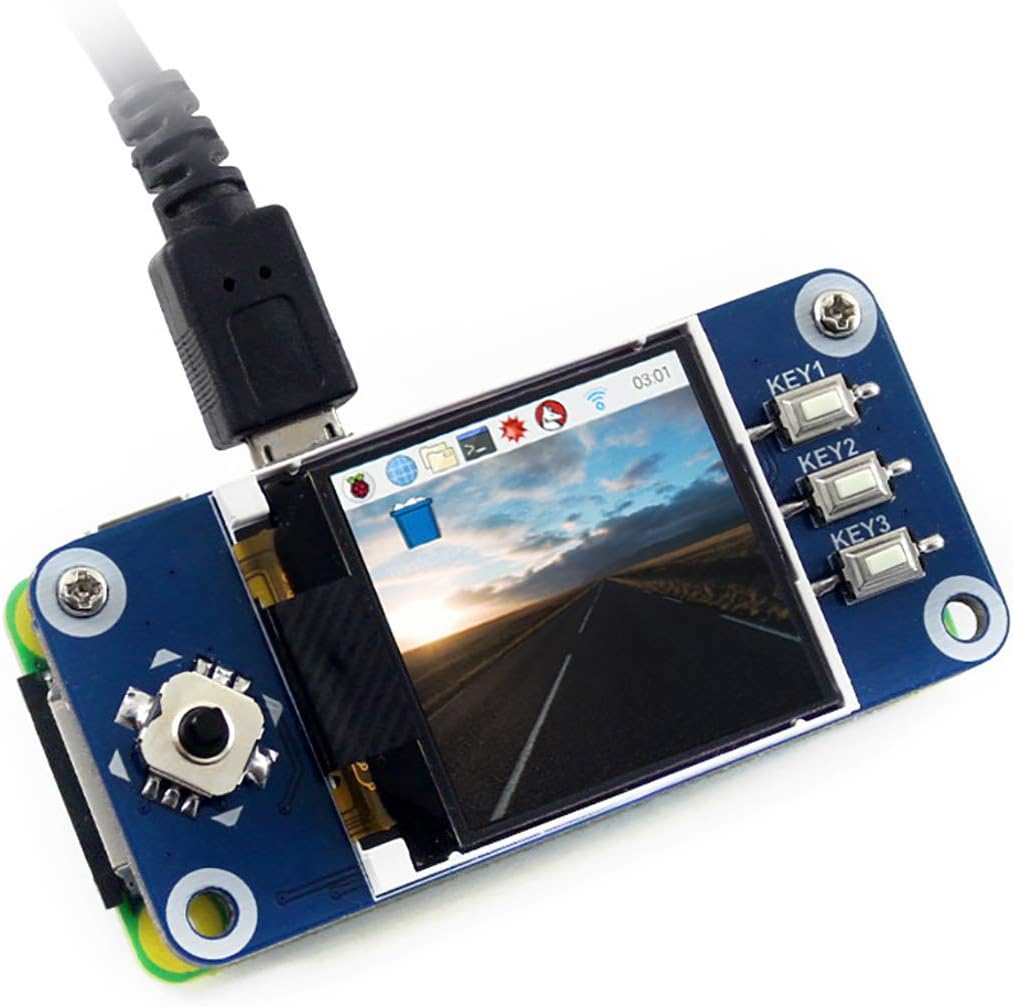 Waveshare 7.5 Inch E-Paper Display Hat Module V2 Kit 800x480 Resolution ...