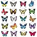 Amazon.com: Large Size Butterfly Window Clings Anti-Collision Window ...