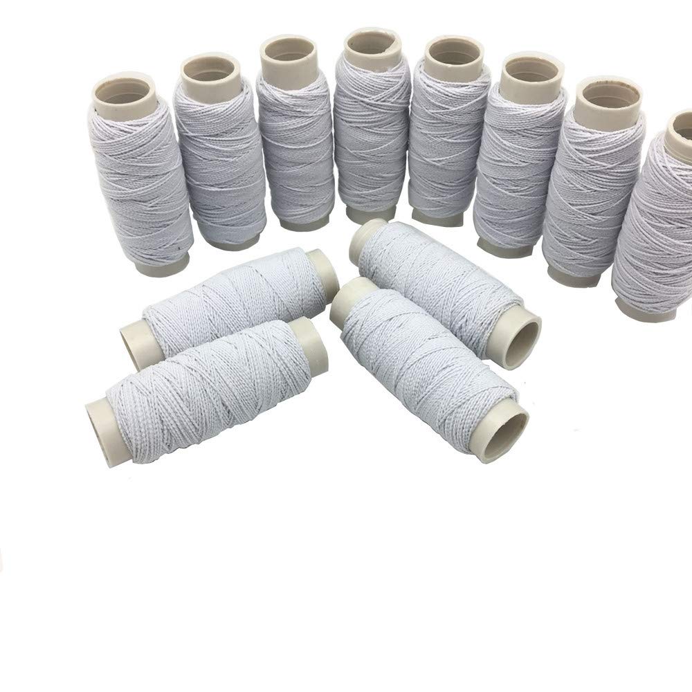 Amazon.com: FQTANJU Round Shirring Elastic Craft Cord (12 pcs White)