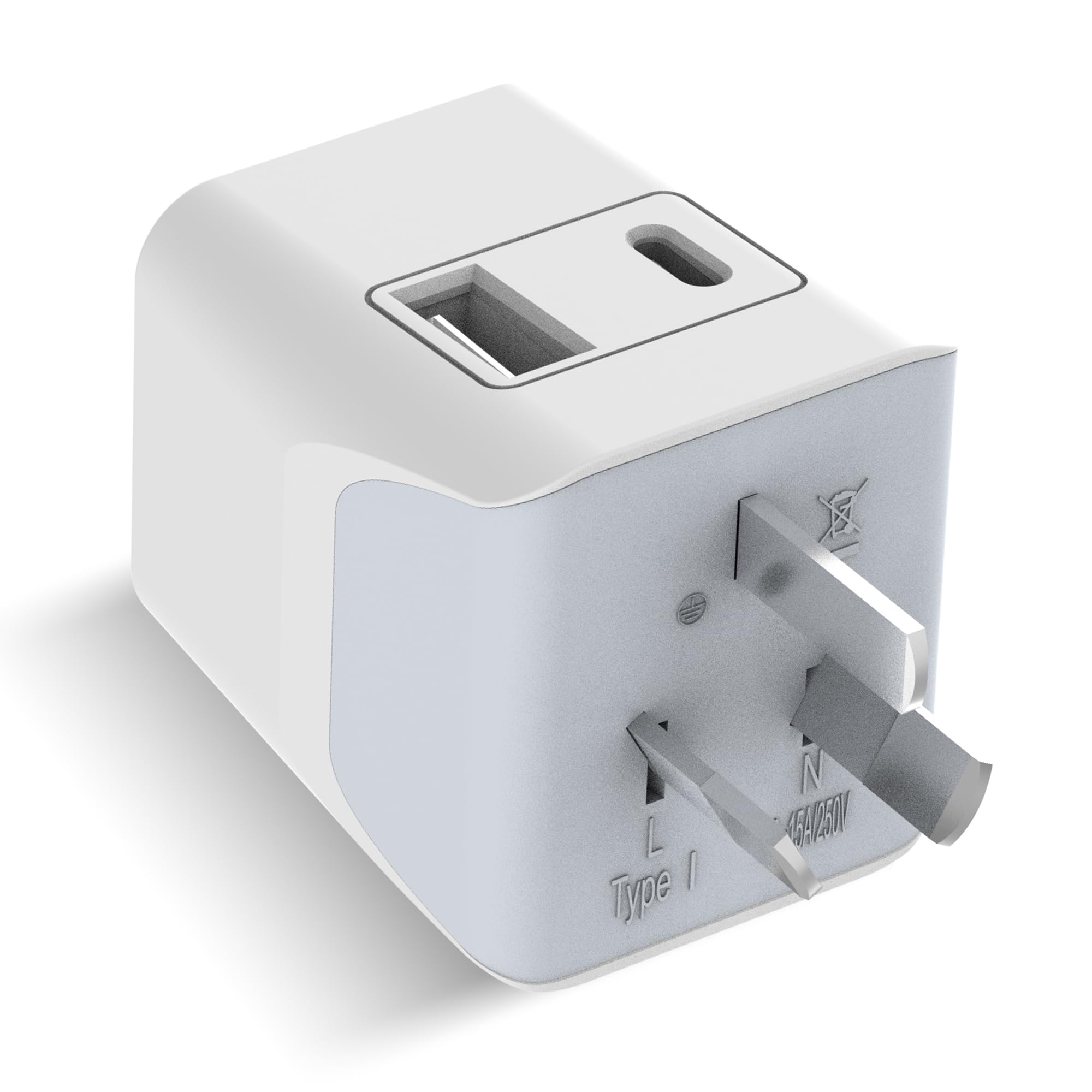 Ceptics Travel Adapter India to Australia Plug Converter, 3 in 1 ...